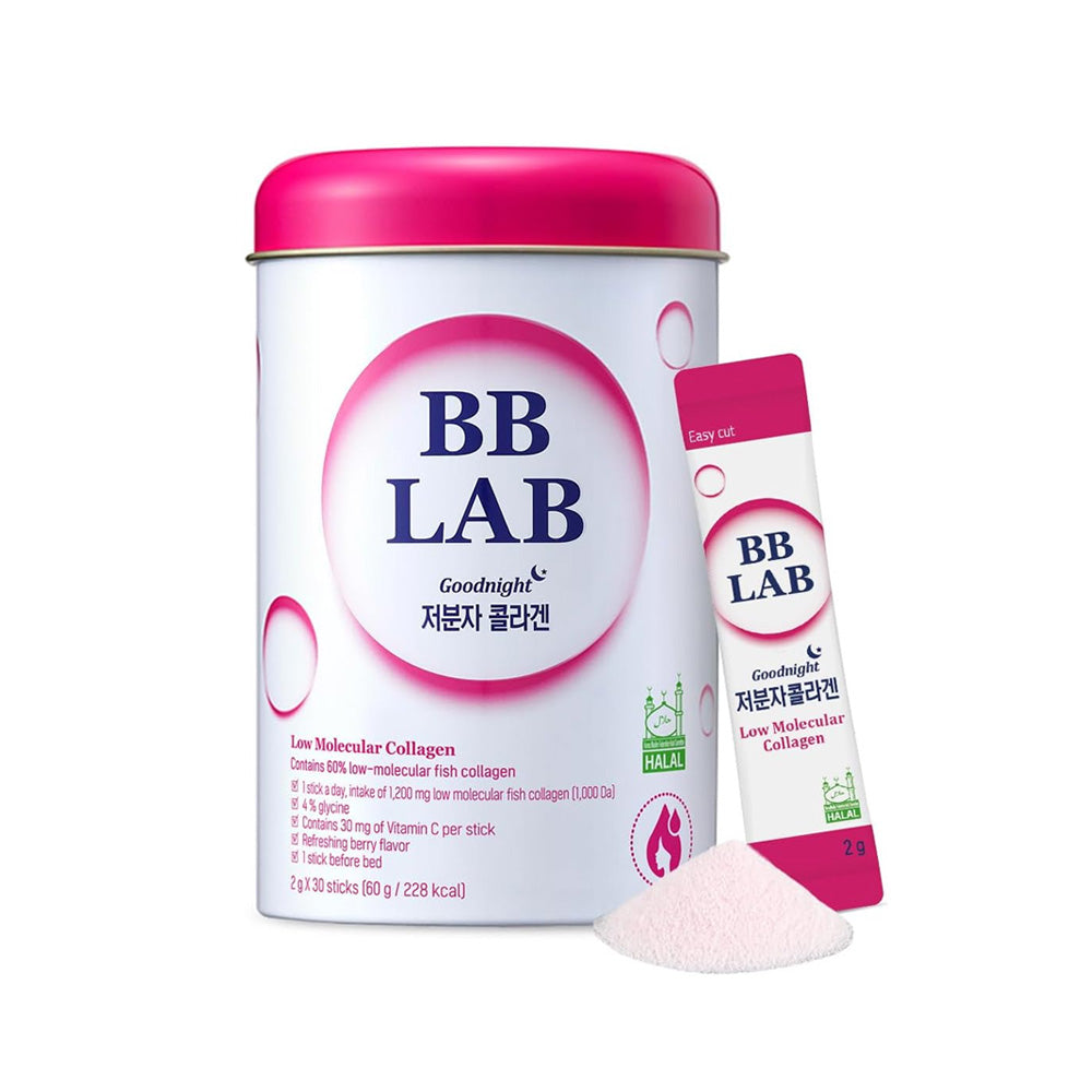 Nutrione BB LAB Goodnight Low Molecular Collagen - 2g x 30 Sticks – GlowCare Pakistan