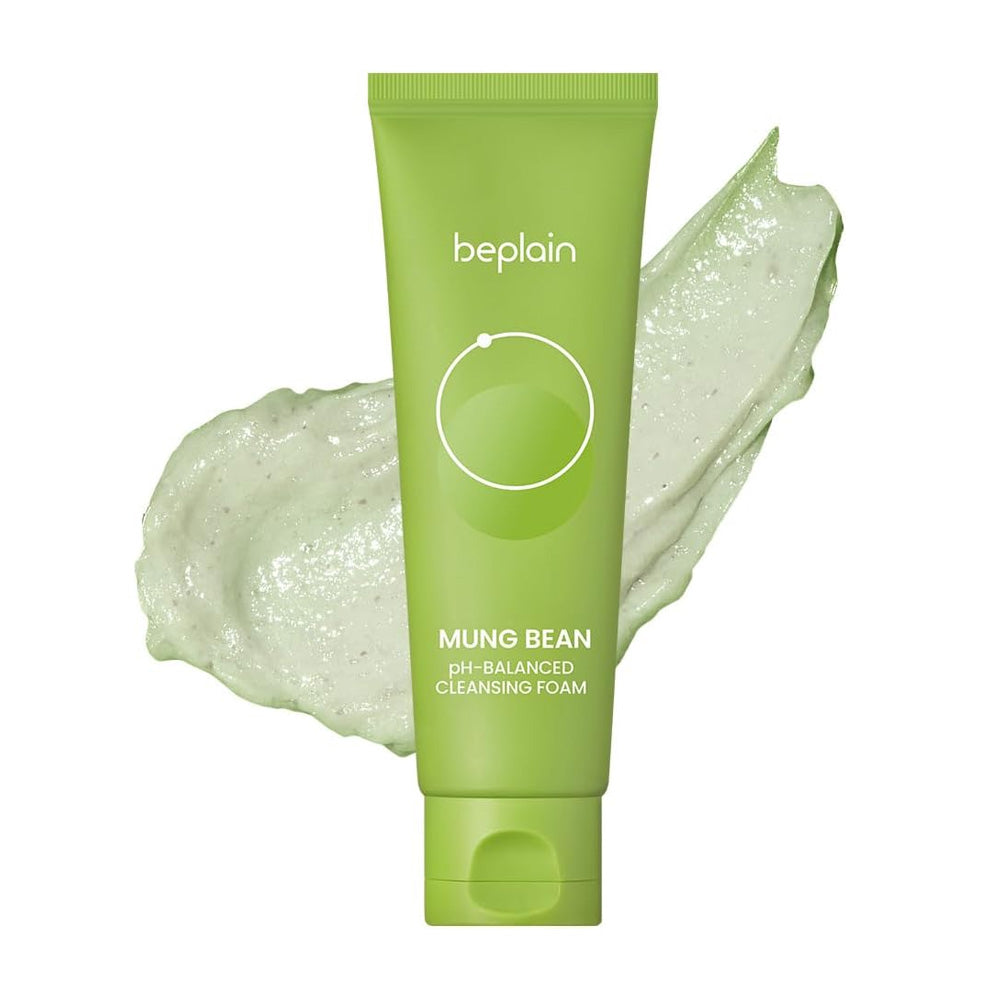 Buy beplain Mung Bean Ph-balanced Cleansing Foam 80ml – GlowCare Pakistan
