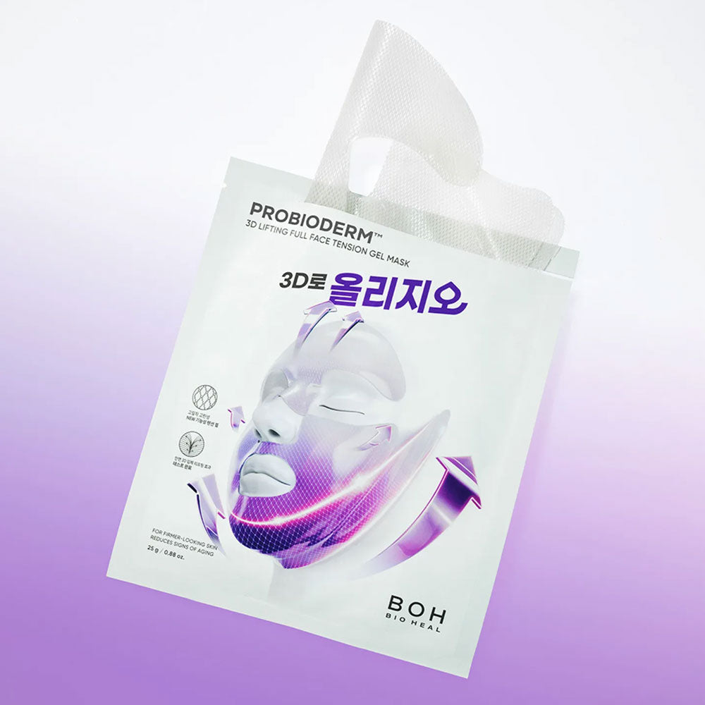 BIOHEAL BOH Probioderm 3D Lifting Full Face Tension Gel Mask – GlowCare ...